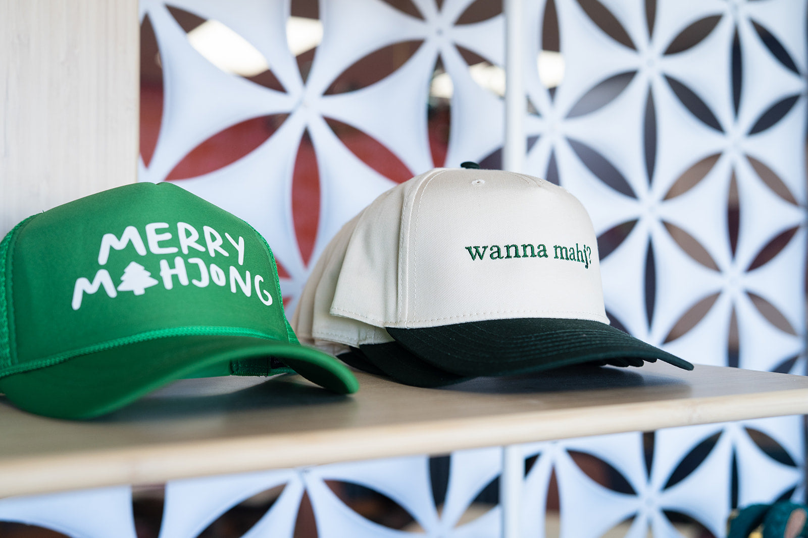 Mahj Hats – Peace Love Mahjong