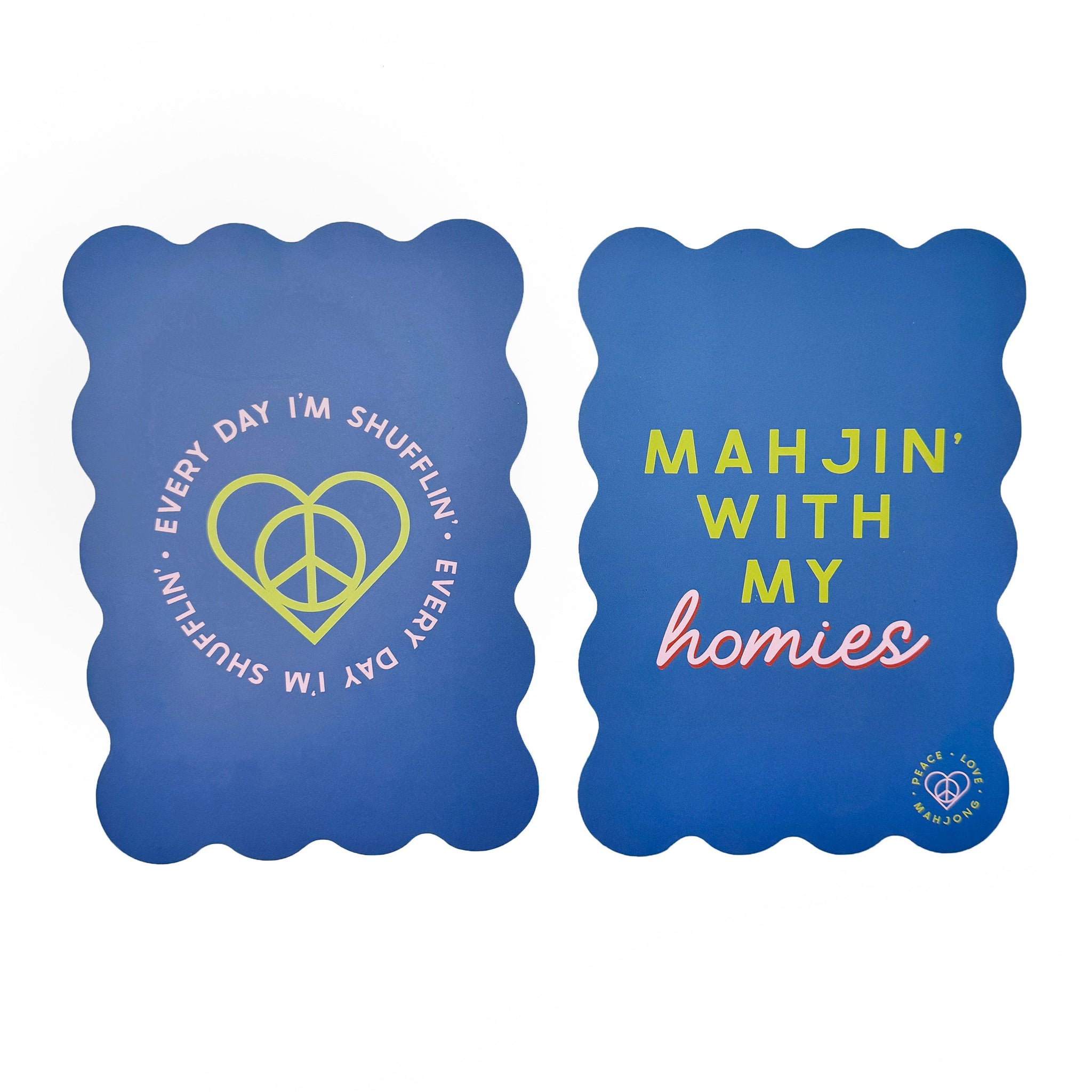 Mahjong Tile Shufflers (Set of 2) – Peace Love Mahjong