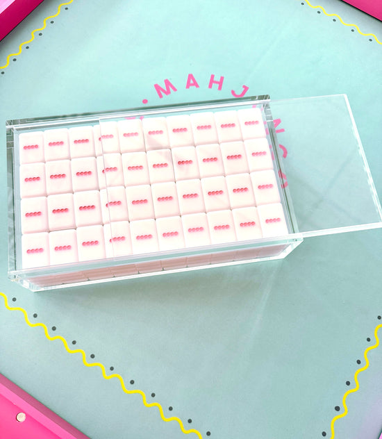 Acrylic Mahjong Tile Box – Peace Love Mahjong
