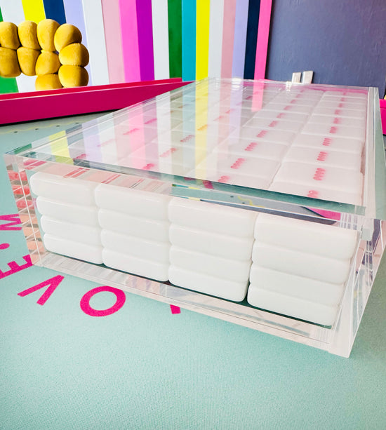 Acrylic Mahjong Tile Box – Peace Love Mahjong